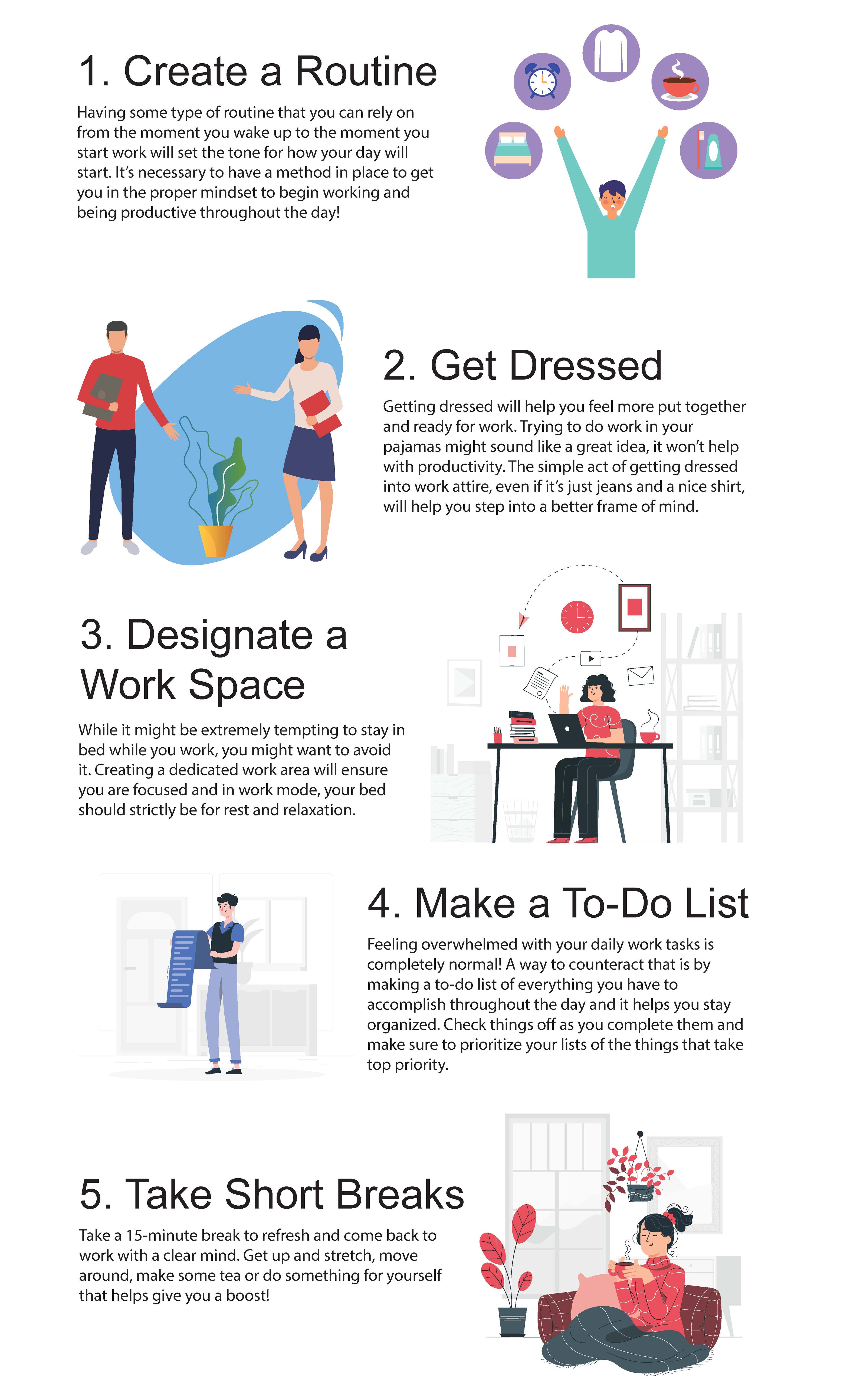 5 Simple Tips to Make Working From Home More Productive